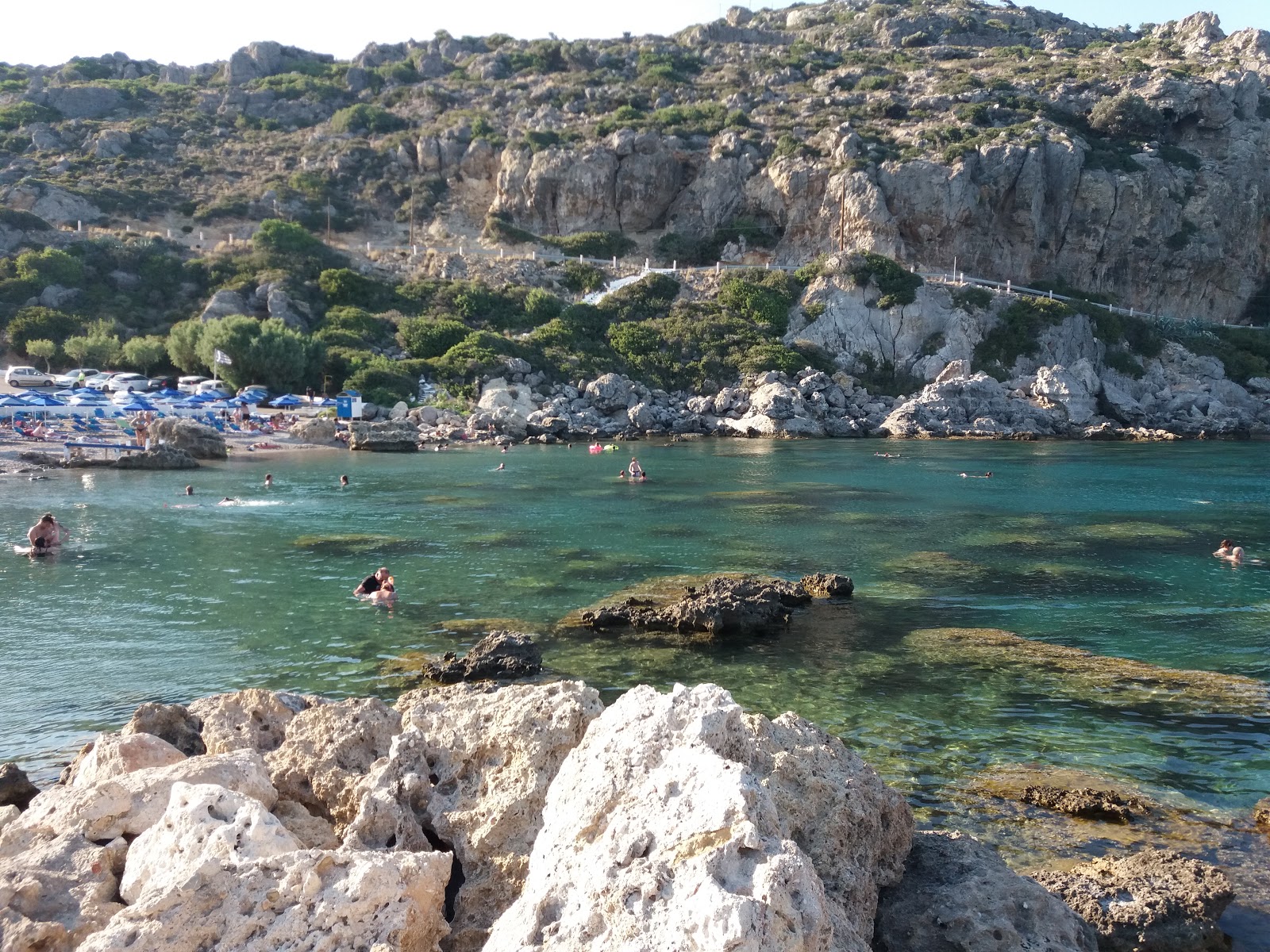 Best beaches in Rhodes Ladiko Beach | Travel Agency Rhodes | Transfers ...